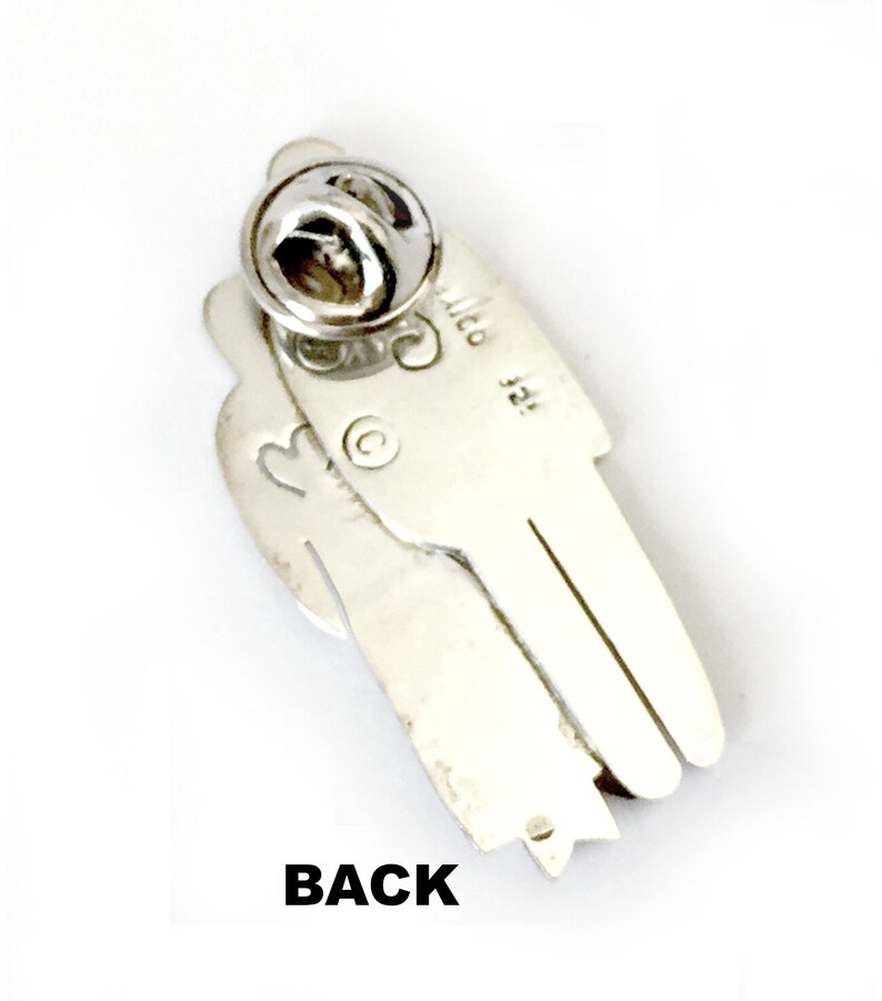 Silver 925 Family Pin Sterling Silver Family of Three Pin | Etsy