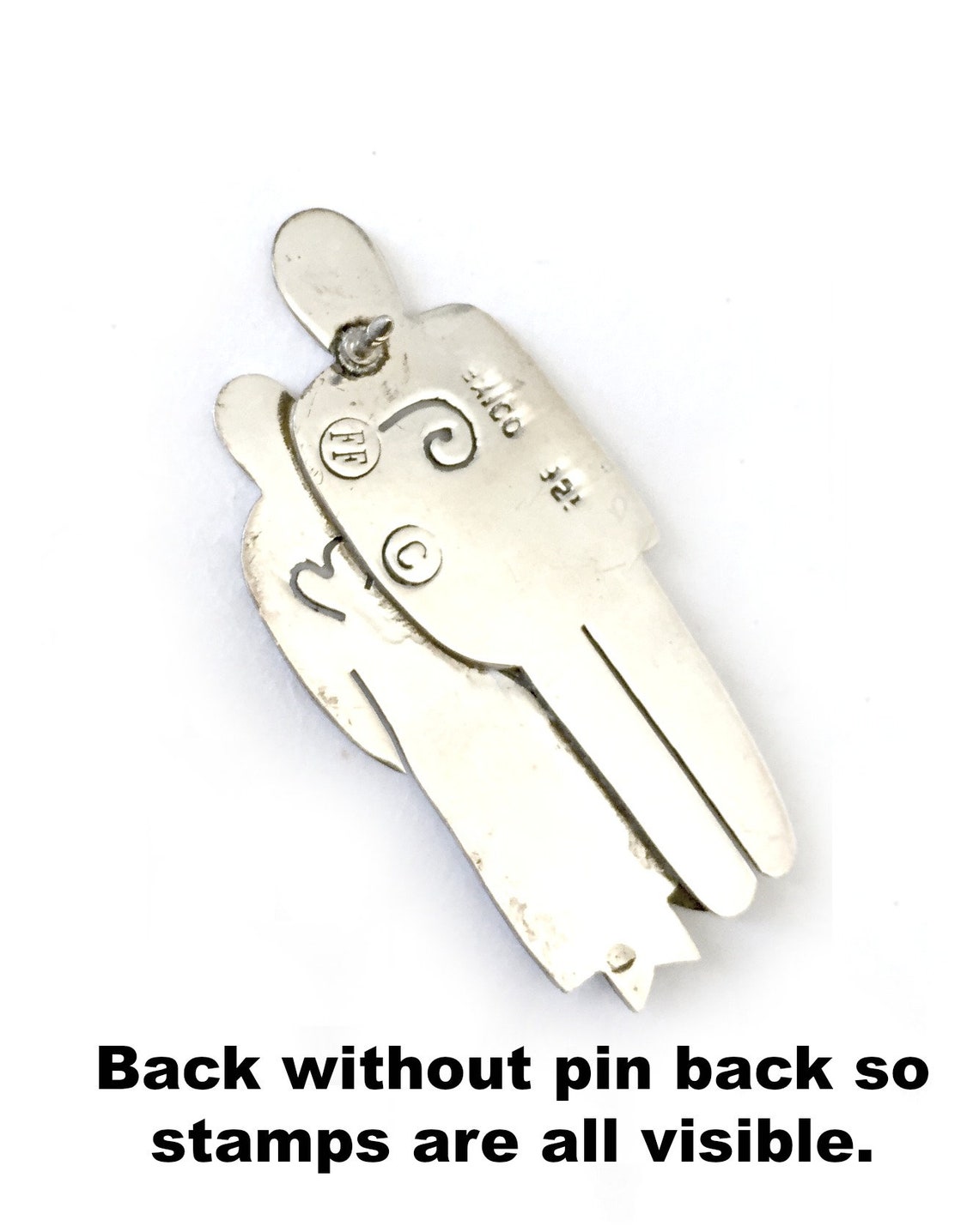 Silver 925 Family Pin Sterling Silver Family of Three Pin - Etsy