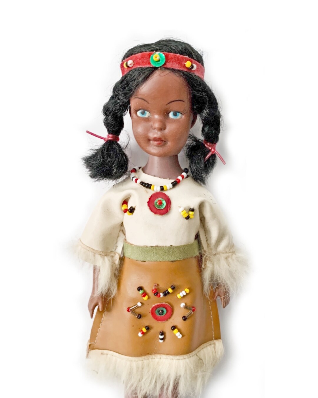 Native American Girl Doll, American Indian Girl Doll Figure ...