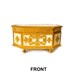 Florentine Style Music Jewelry Box, Octagon Shaped Music Box, Sunrise ...