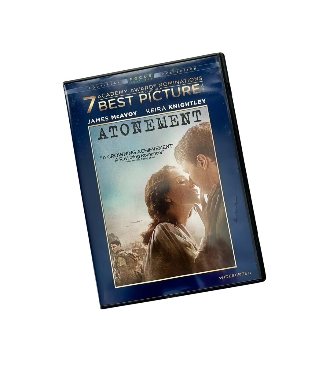 Atonement Widescreen Edition DVD, Open Box Atonement Film, Keira ...