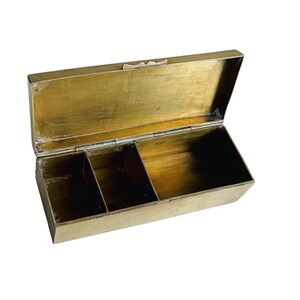 Ornate Brass Desk Set, 3 Piece Brass Desk Set, Brass Ashtray ...