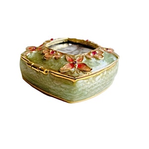 Monet Butterfly Enamel Pill Box, Vtg Rhinestone Picture Frame - Etsy