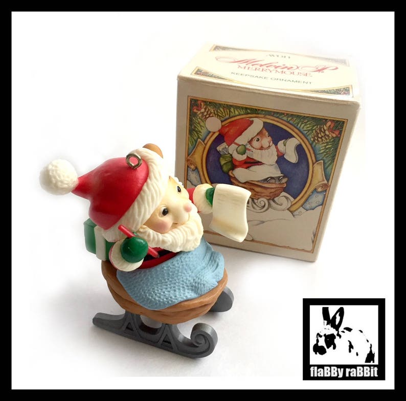 Avon Mouse Keepsake Ornament 1983 Avon Melvin P Merrymouse | Etsy
