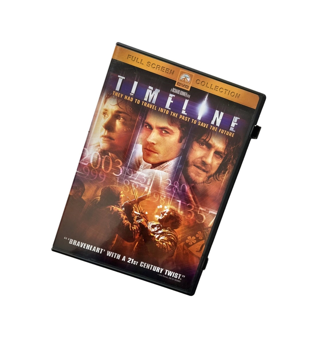 Timeline Full Screen Edition DVD Movie Film, Paul Walker & Gerard ...