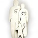 Silver 925 Family Pin Sterling Silver Family of Three Pin - Etsy