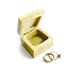 Stone Lily Pad Ring Box, Stone Lotus Box, Inlay Stone Ring Box, Stone ...
