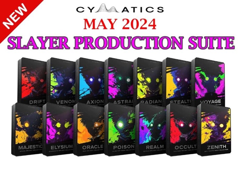 Cymatics Slayer Production Suite 2024 – Trap Sample Pack, Hip-hop Loops ...