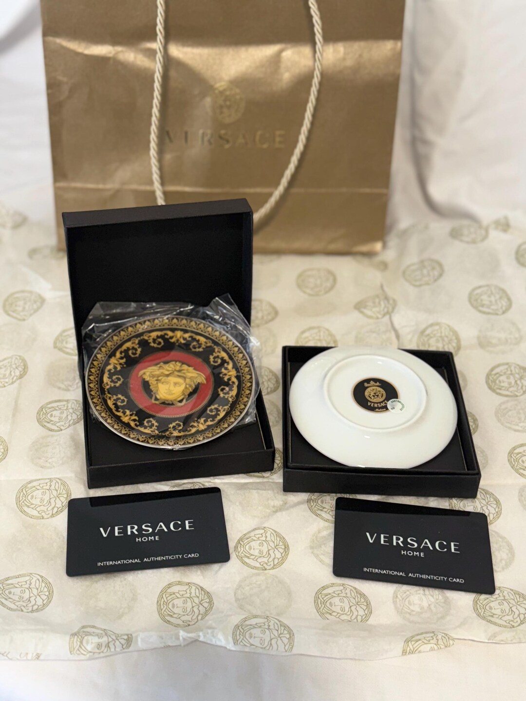 Versace Plates Pair - Etsy