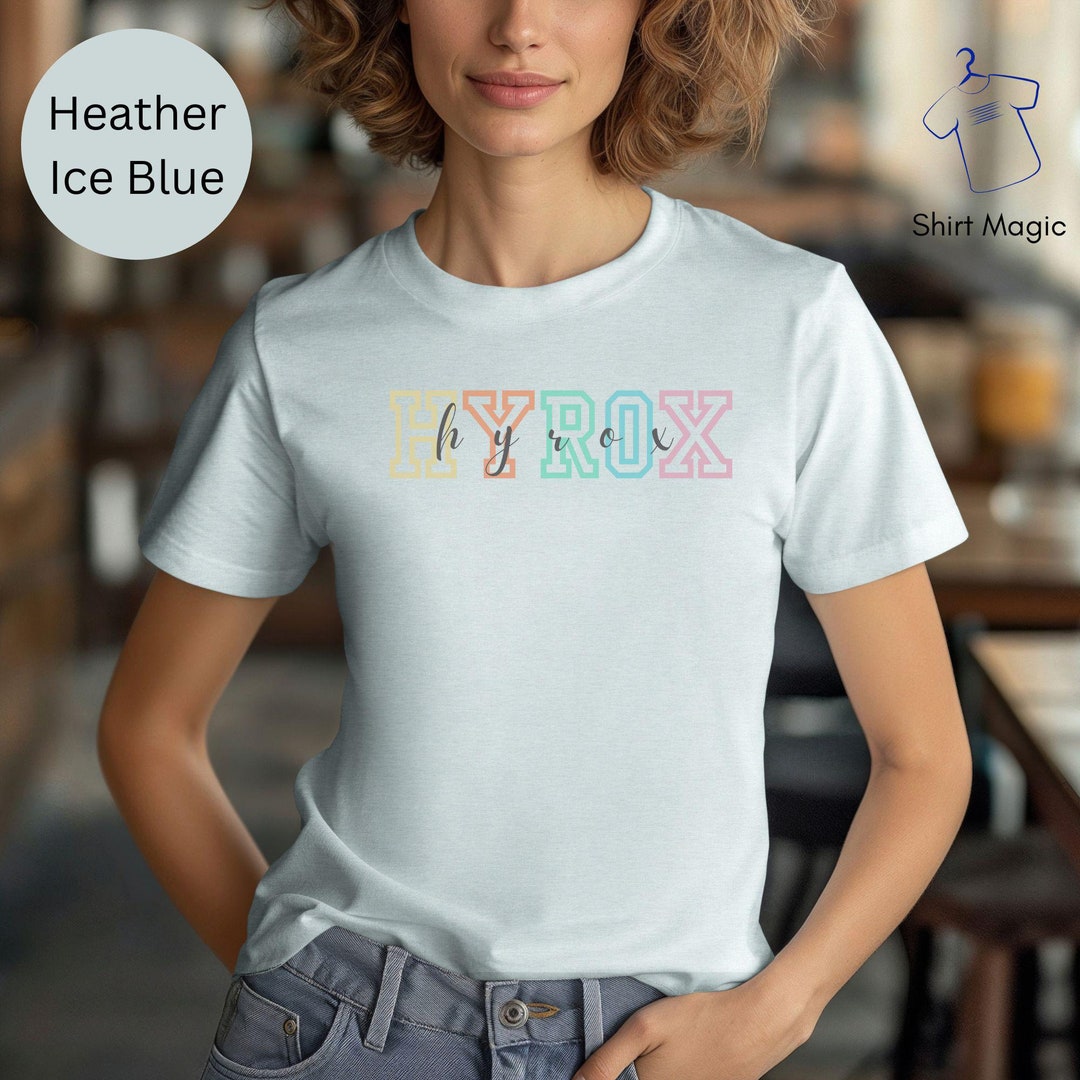 Hyrox Shirt, Hyrox Participant, Hyrox T-shirt, Fitness Motivation ...