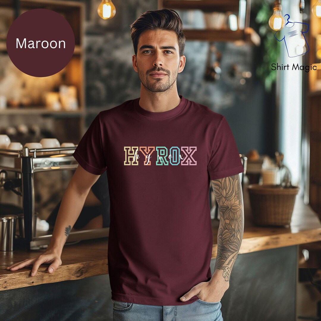 Hyrox Shirt, Hyrox Participant, Hyrox T-shirt, Fitness Motivation ...