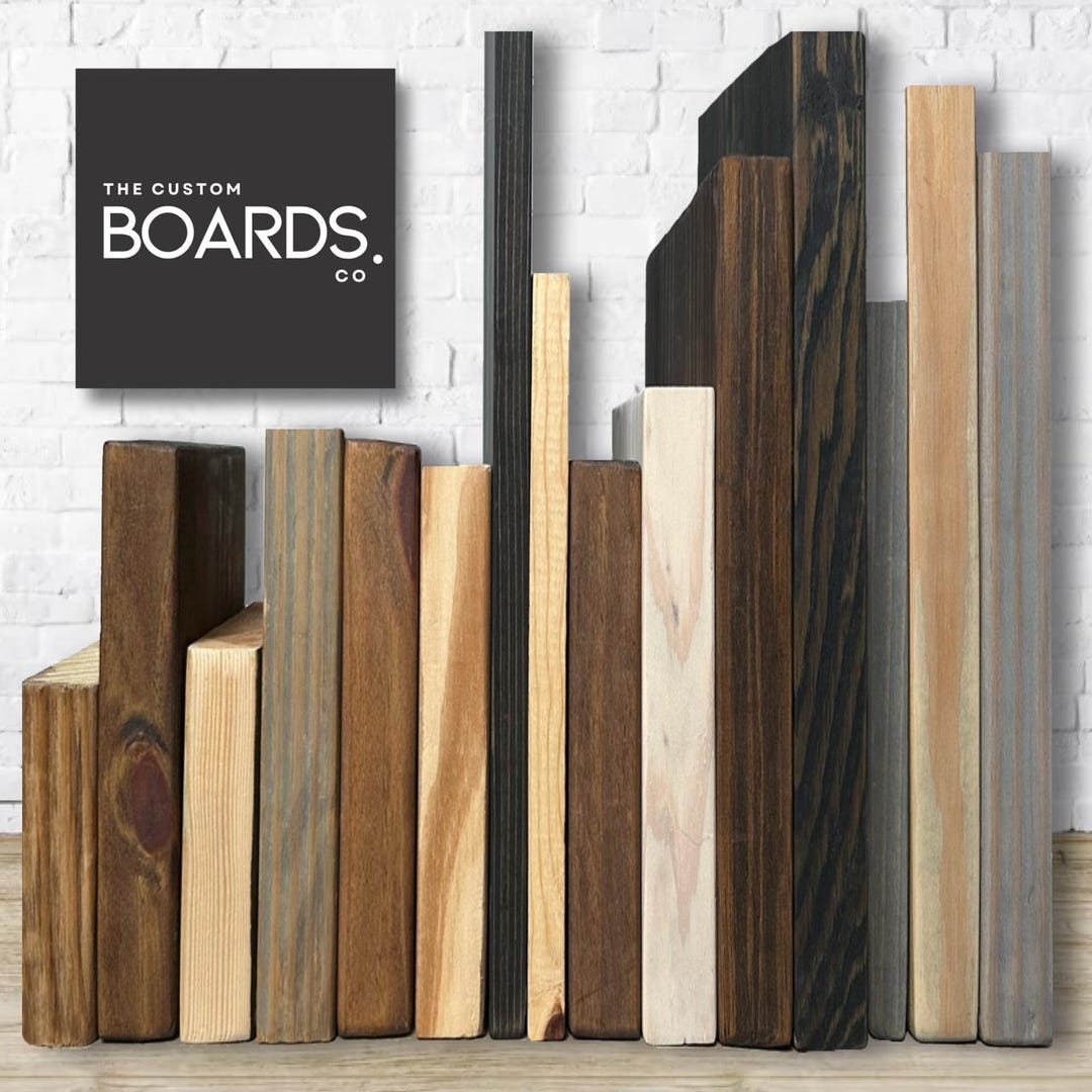 LARGE Custom Wood Boards Boards for Desk 22 Deep X 1.5 Thick Solid ...