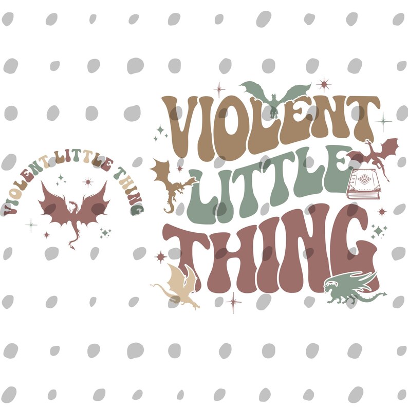 Violent Little Thing Png Svg, Dragon Ride, Fourth Wing Shirt Designs ...