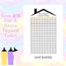 40k House Savings Tracker, Printable, Savings Goal, New House Deposit ...