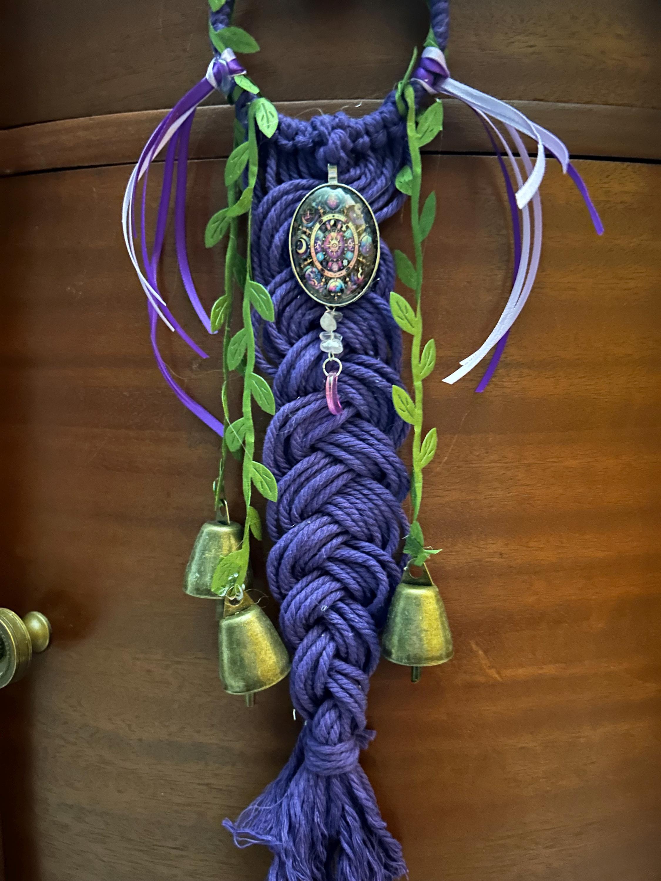 Protection Bells, Witch Decor, Wicca Talisman, Fairy Bells, Witch Bells ...