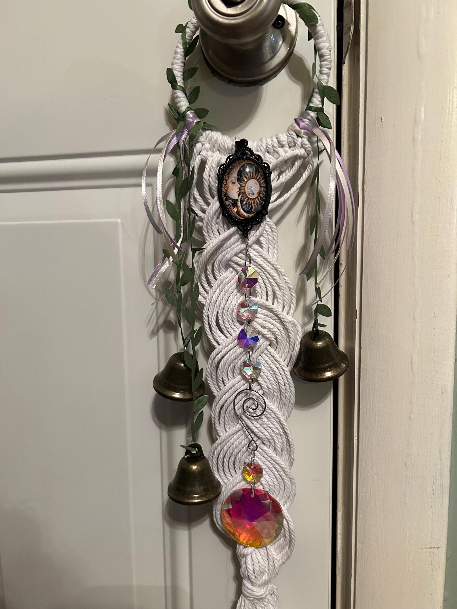 Protection Bells, Witch Decor, Wicca Talisman, Fairy Bells, Witch Bells ...