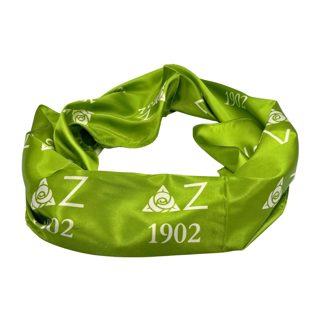Delta Zeta Silk Scarf *officially Licensed* - Etsy