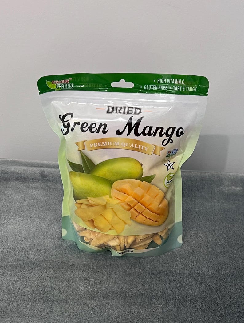 Green Mango, Dried Mango, Peelerz Gummy Mango, Gummy Mango, Gummies ...