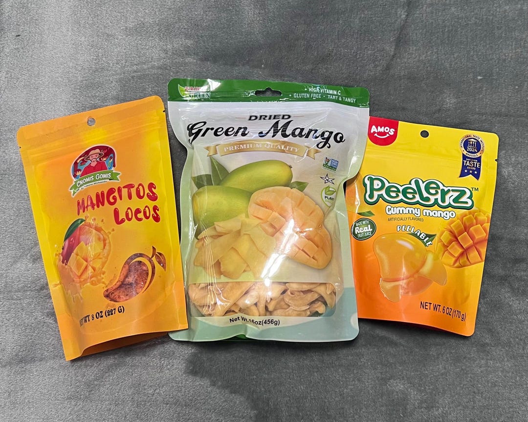 Green Mango, Dried Mango, Gummy Mango, Gummy Mango, Gummies, Dried ...