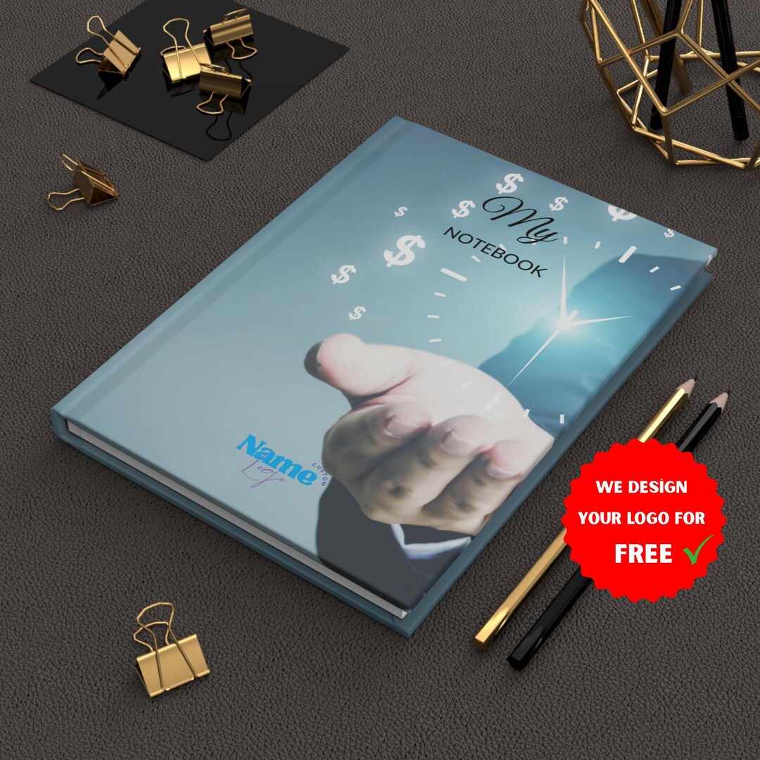 Custom Logo Notebook & Design Service, Personalized Professional ...