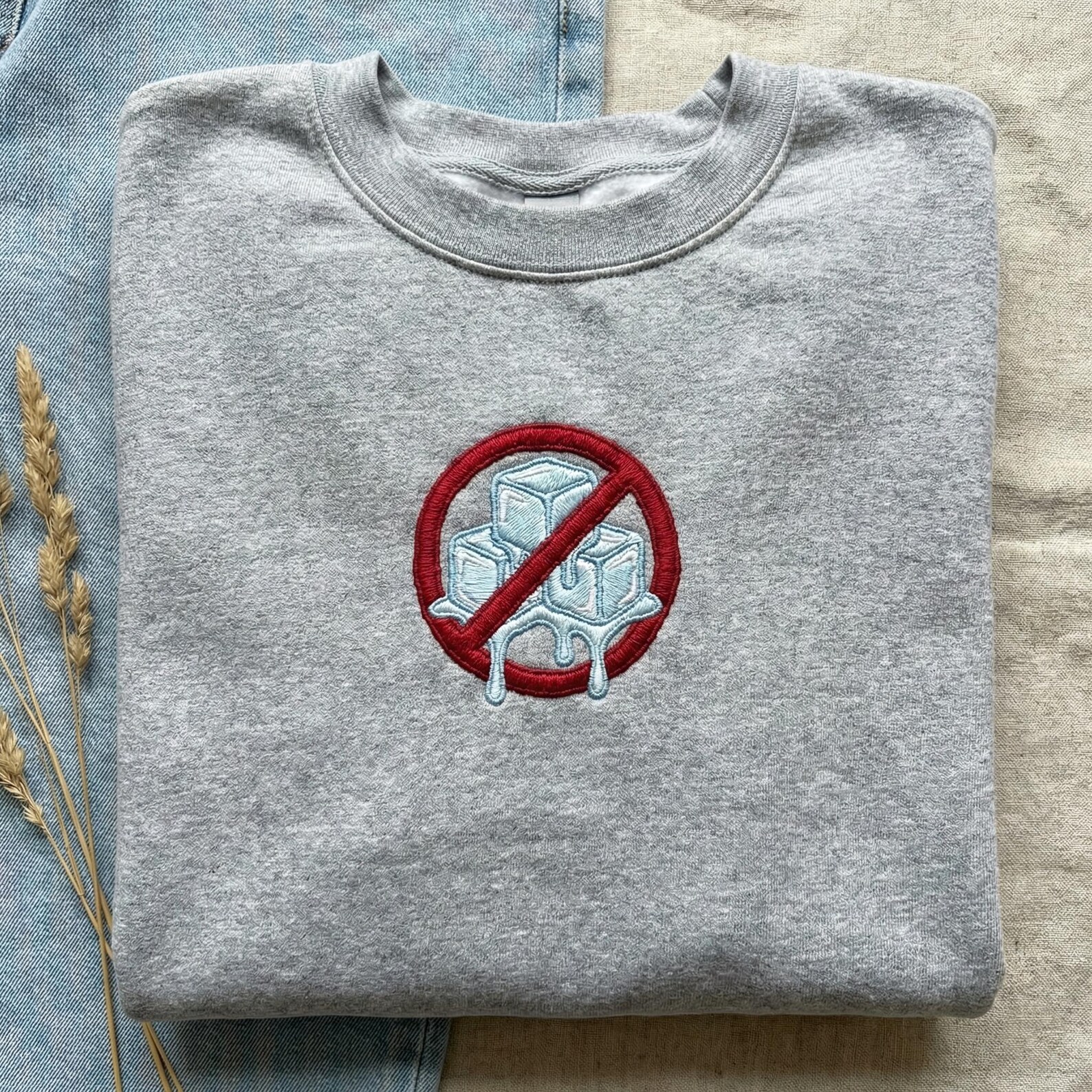 Anti ICE Embroidered Sweatshirt, Abolish ICE Protest Hoodie, Social ...