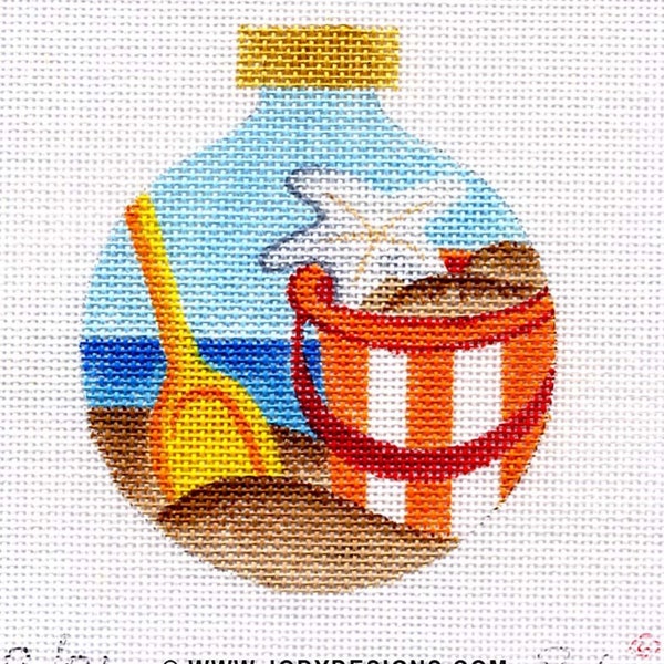 Beach Needlepoint - Etsy