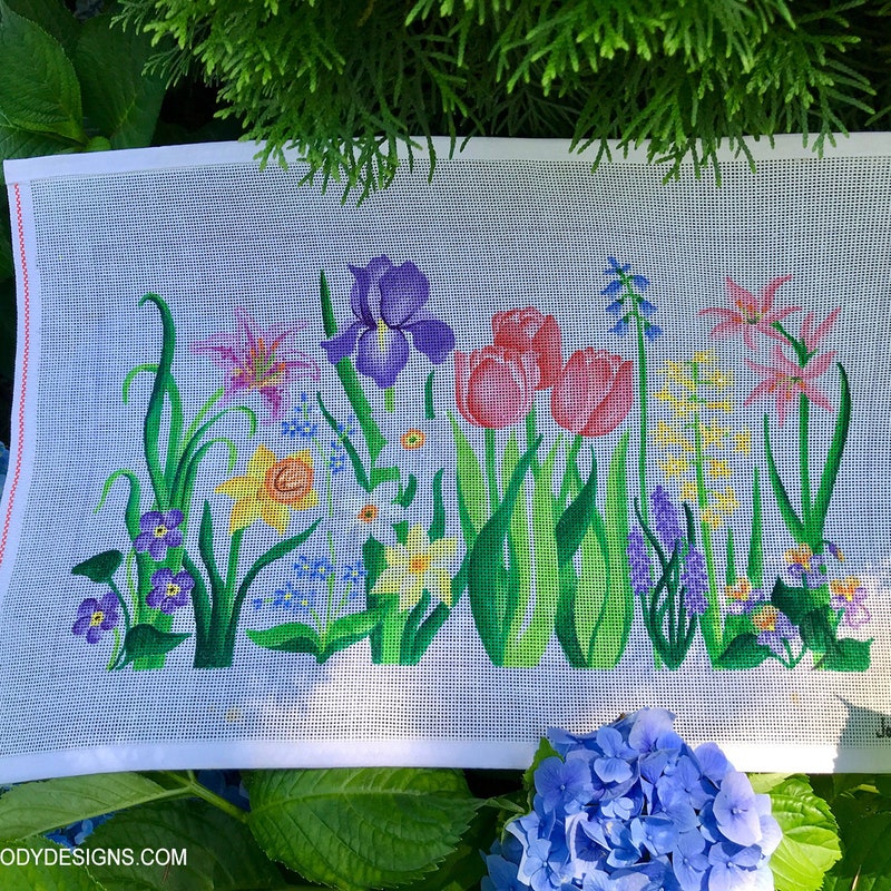 Handpainted Needlepoint Canvas - Etsy