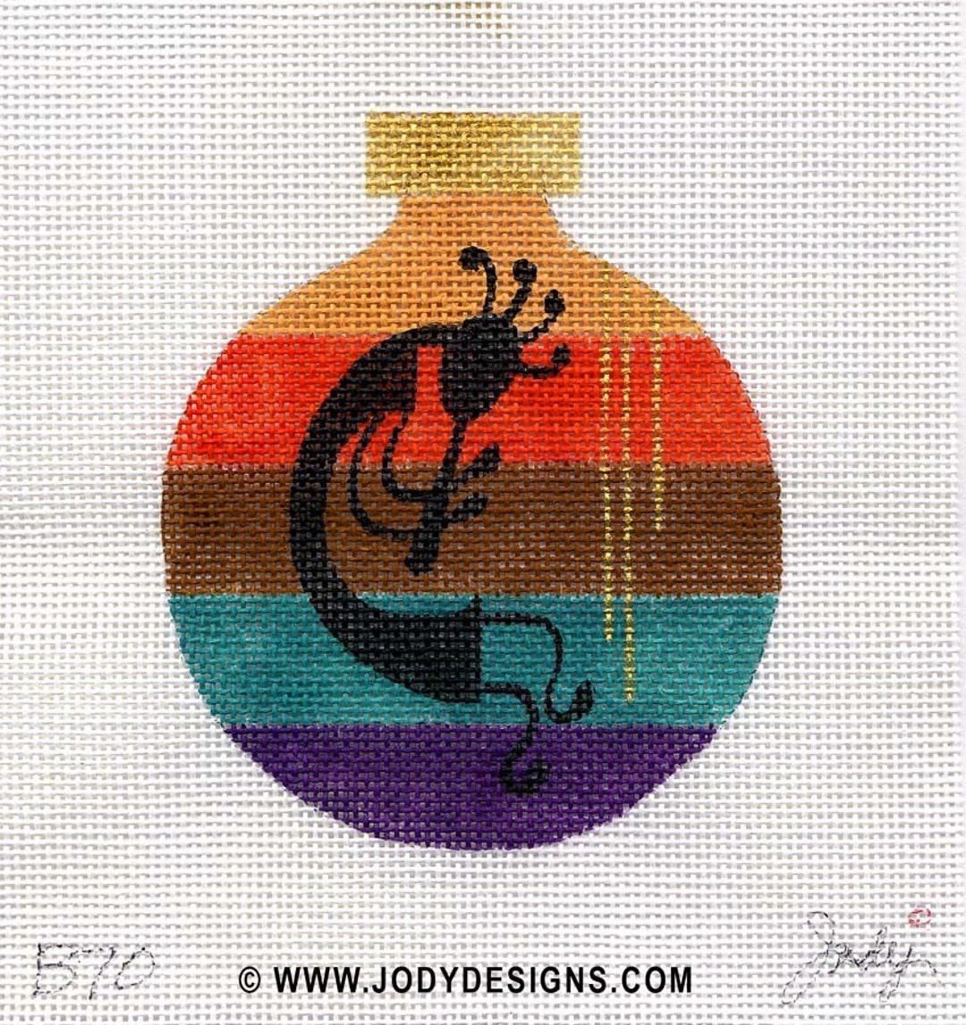 Jody Designs Needlepoint Ornament B70 Kokopelli - Etsy