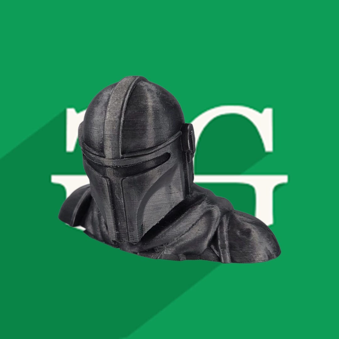 Mandalorian Buste | Mandalorian Statue | Star Wars Mandalorian | Star ...