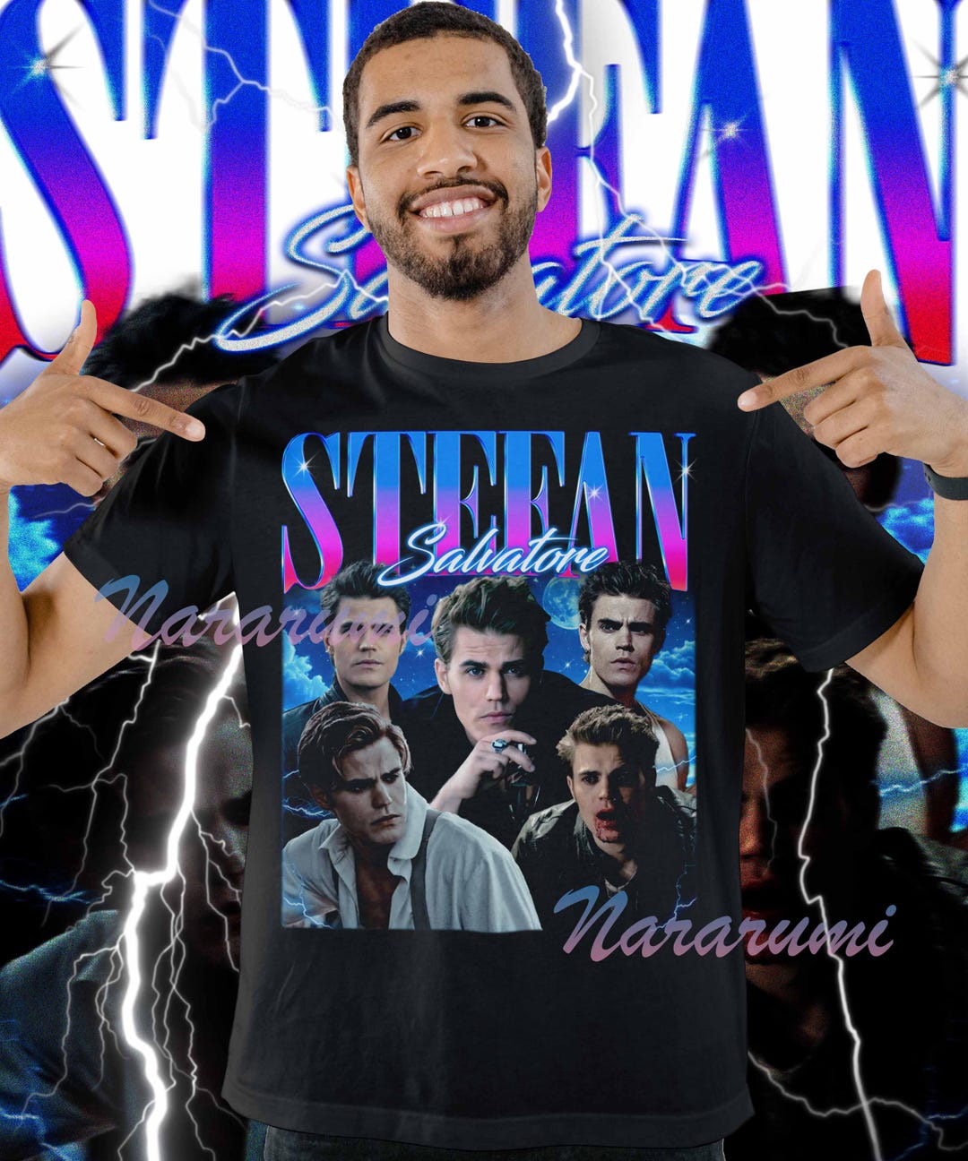 Limited Stefan Salvatore T-shirt, Stefan Salvatore Tshirt, Funny T ...