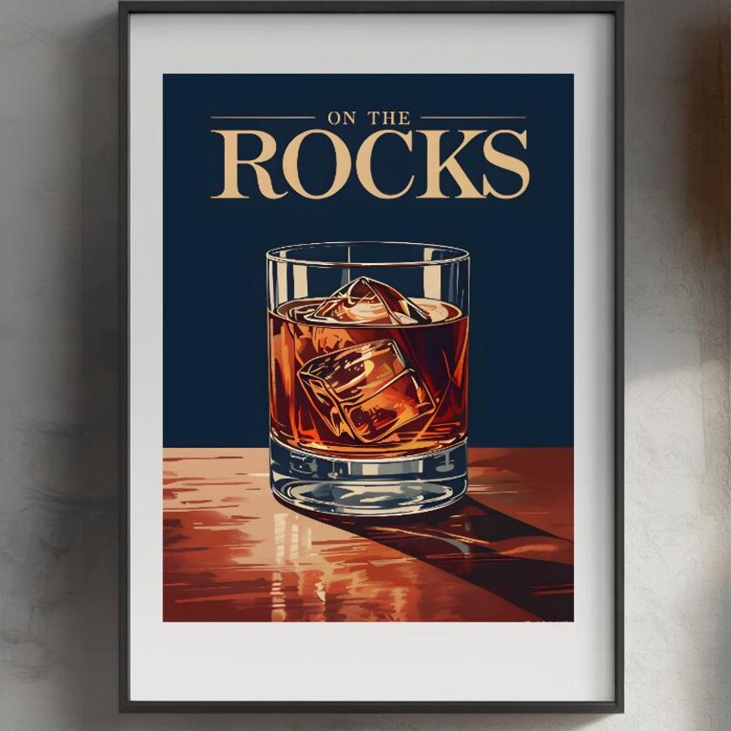 Whiskey Poster - Etsy