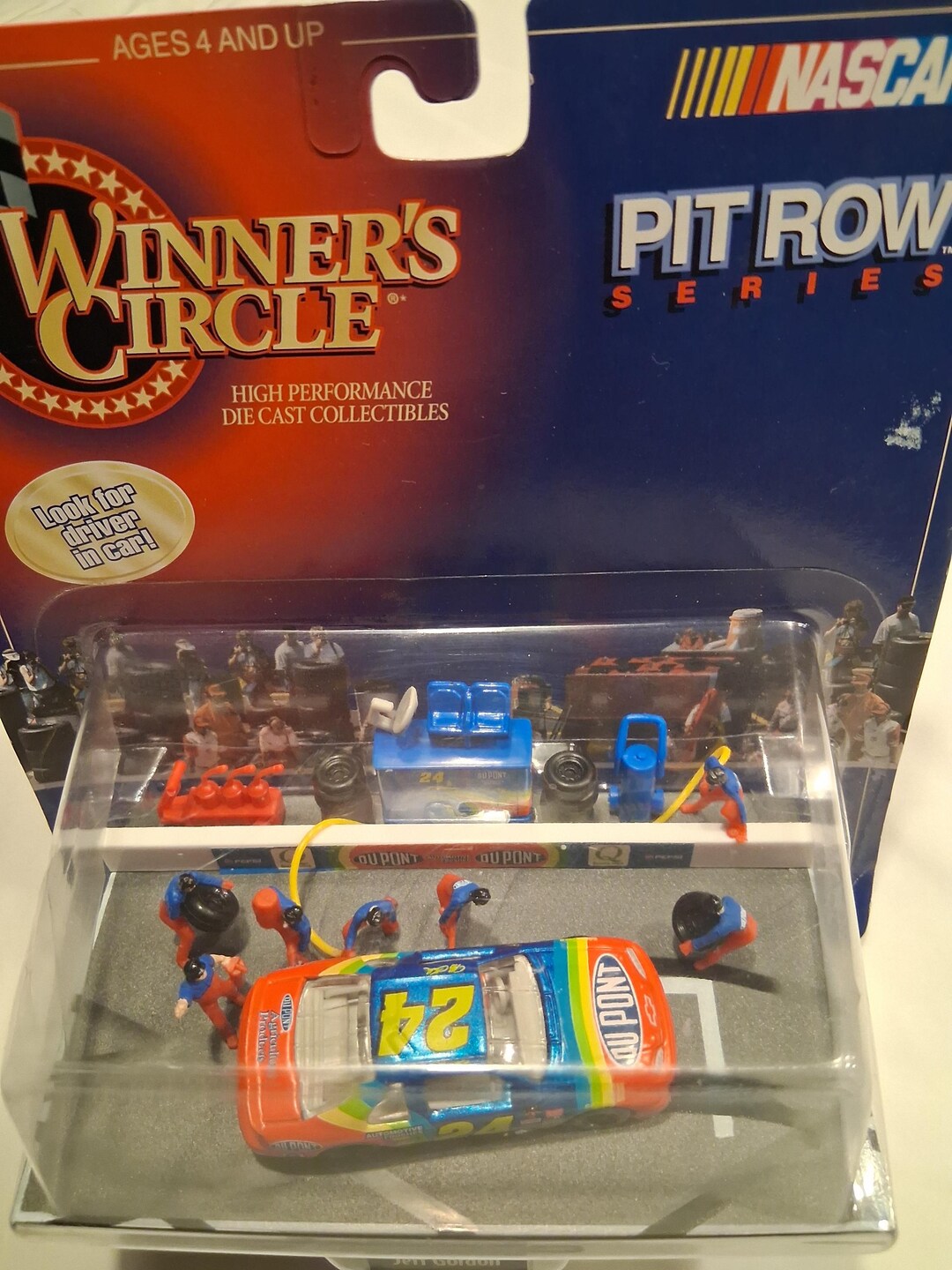 Nascar Winners Circle Pit Row Series Factory Sealed Jeff Gordon #24 ...
