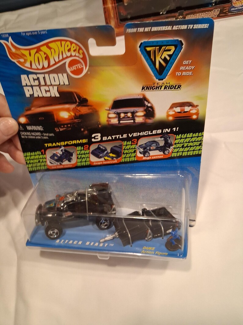 Hot Wheels Action Pack Team Knight Rider - Etsy