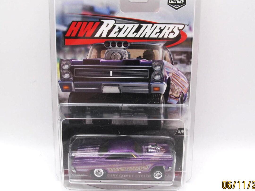 Hot Wheels '69 Mercury Comet Cyclone: Redliners Car Culture - Etsy