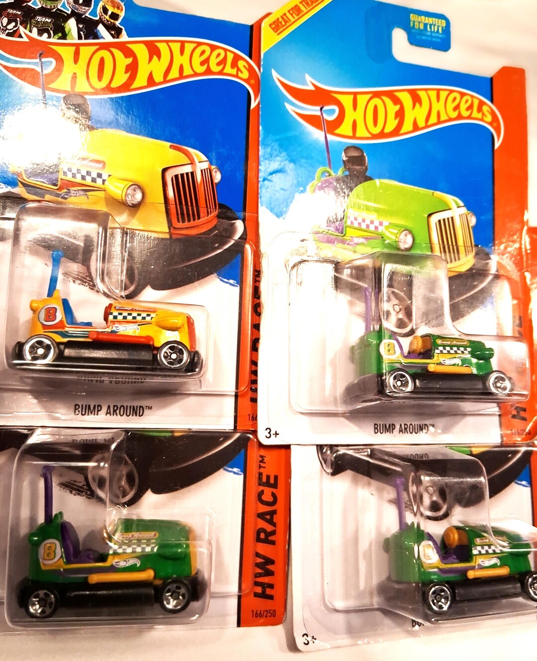 Hot Wheels HW Race Bump Around Perfect Little Cars With Good Cards Some ...