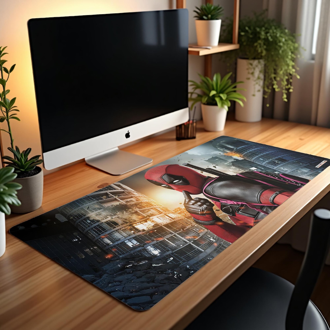 Deadpool Desk Pad Mouse Mat 90x40cm - Etsy