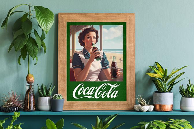 Coca Cola Sign - Etsy