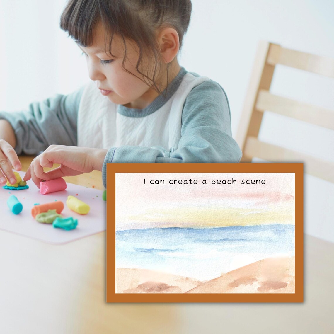 Summer Playdough Mats for Kids Printable Fine Motor Activity for ...