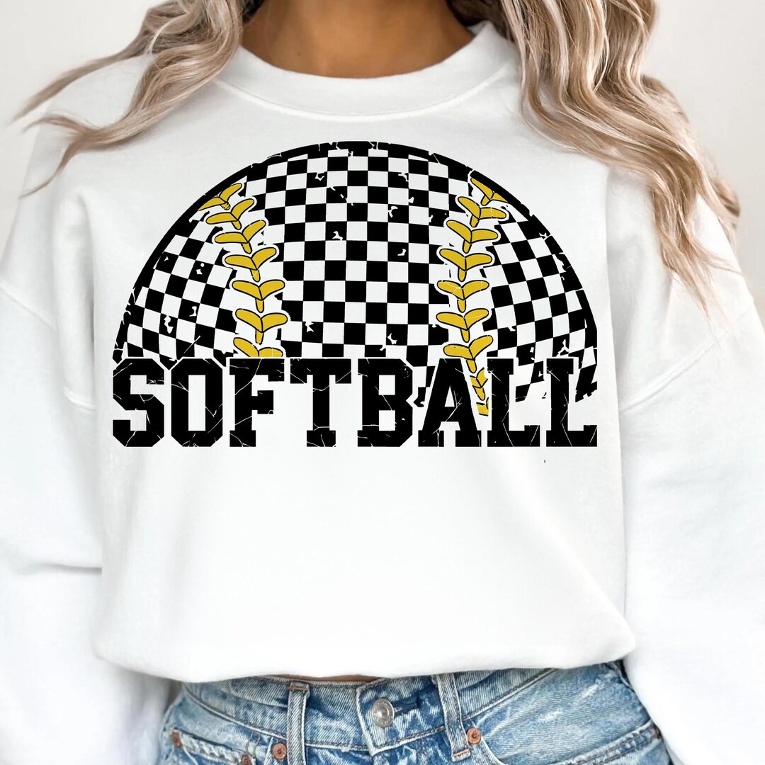A Vibrant Softball Illustration in a High-quality PNG Format, Perfect ...
