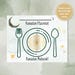Editable Ramadan Placemat, Ramadan Printable Table Mat for Kids ...