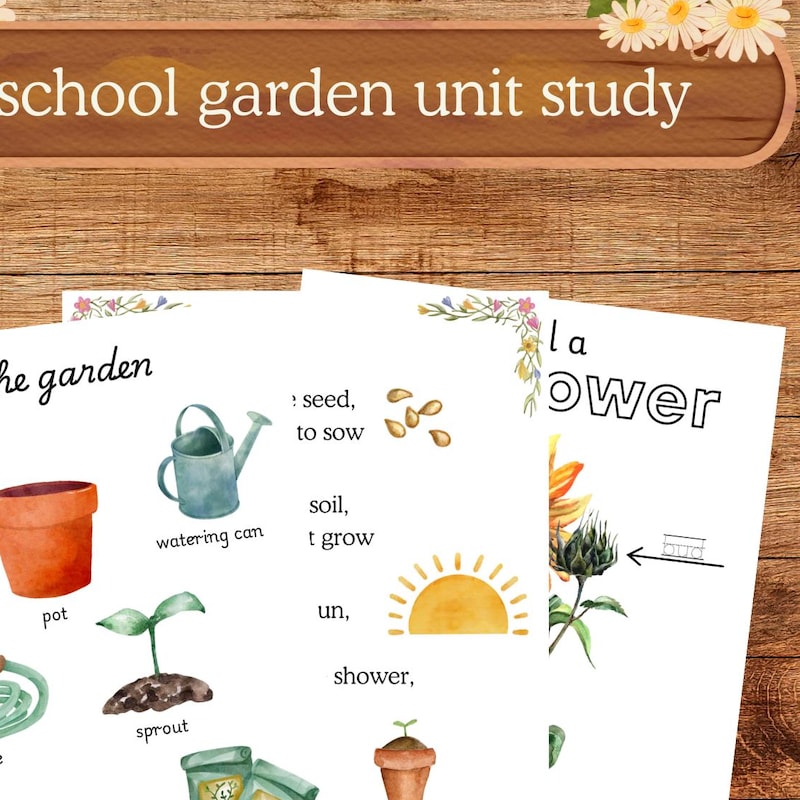 Spring Unit Study - Etsy