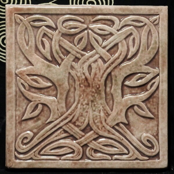 Celtic Ceramic Tile - Etsy