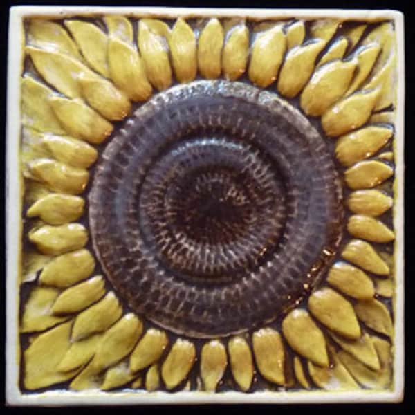 Ceramic Relief Tile - Etsy