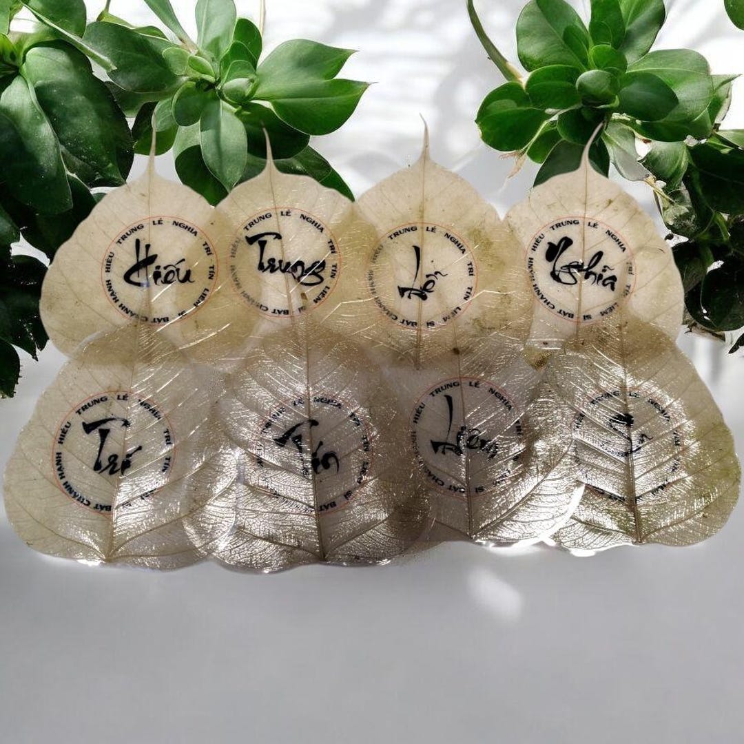 Set of 8 Eight Noble Virtues - Filial Piety, Loyalty, Politeness ...