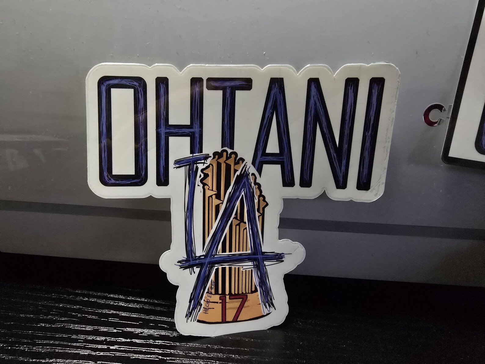 Ohtani LA Sticker Waterproof - Etsy