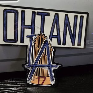 Ohtani LA Sticker Waterproof - Etsy