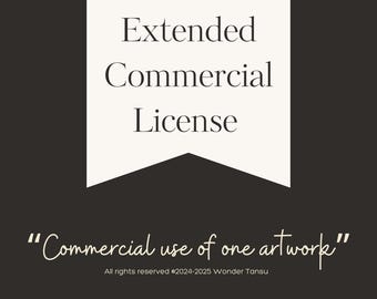 Extended Commercial License Unlimited Use - Etsy