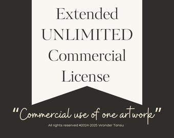 Unlimited Commercial License for ALL Artwork - Etsy