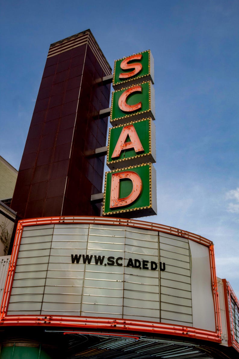 SCAD Sign - Etsy