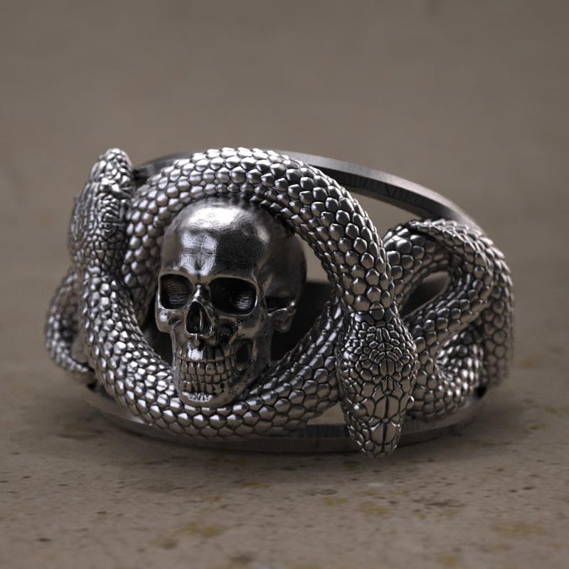 Snake Skull Jewellery - Etsy